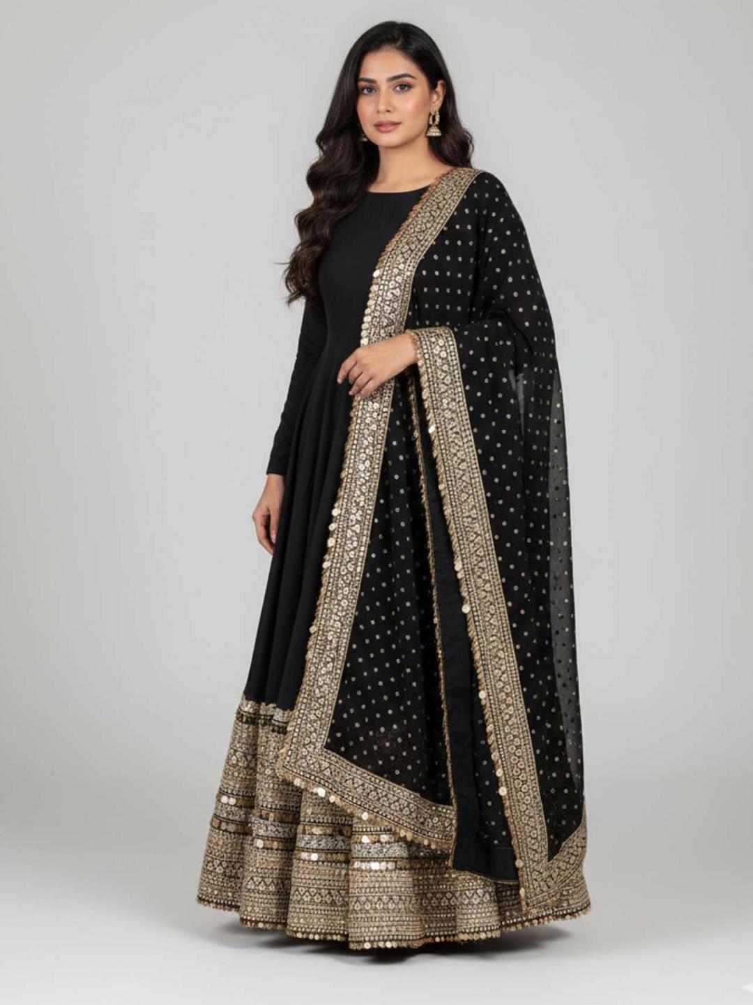 Buy The Loomira Women Ethnic Motifs Panelled Mirror Work Kurta With ...