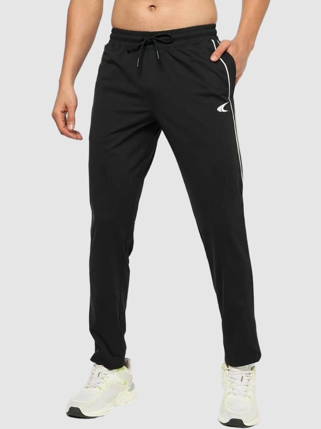 Buy Performax Men Mid Rise Logo Sports Track Pants - Track Pants for ...