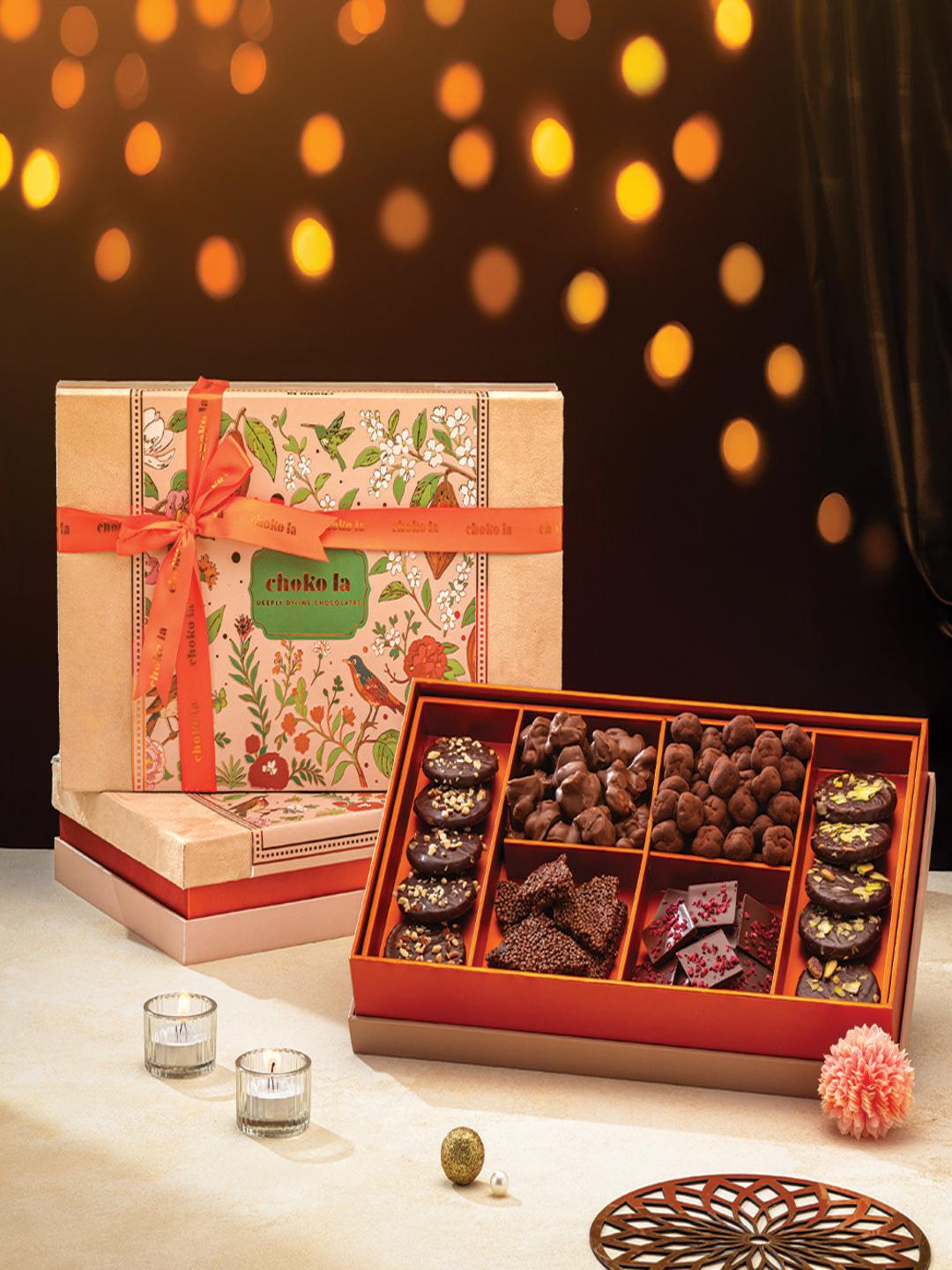 Buy Choko La Treasure Chocolates Gift Pack 610gm - Chocolate Gifts for ...