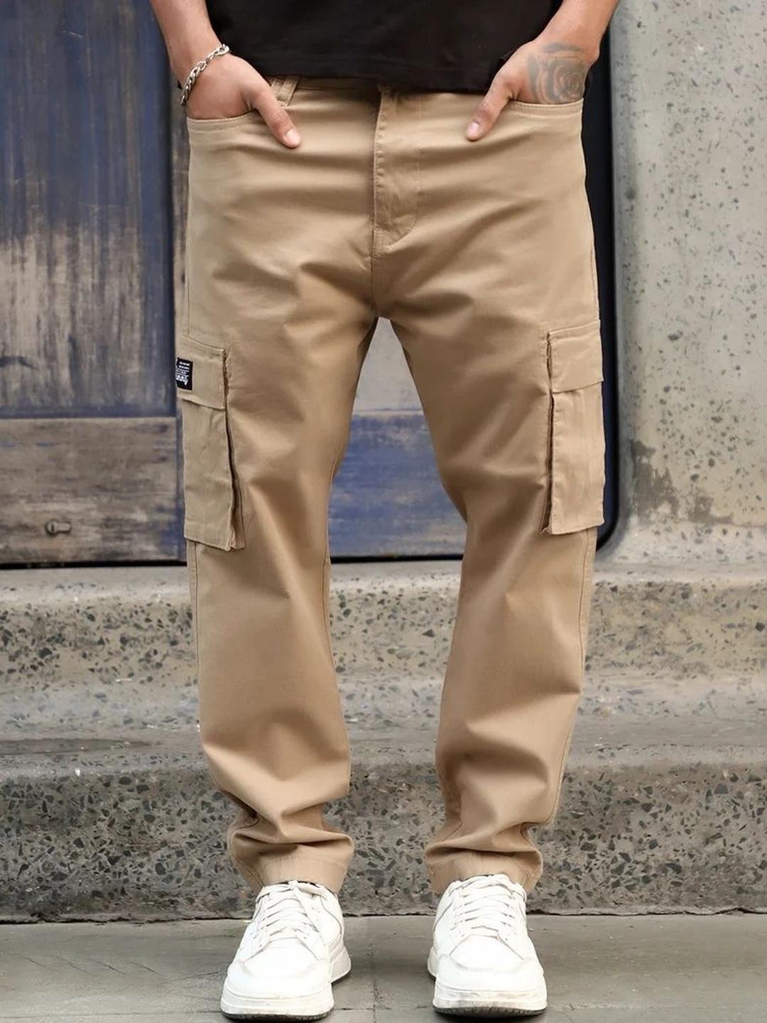 Buy JIMMY & JORDAN Men Easy Wash Cargos Trousers - Trousers for Men ...
