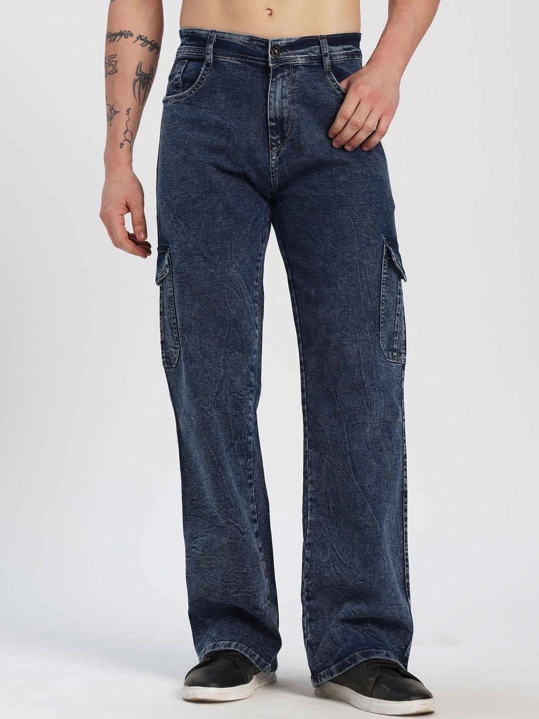 Buy COY Men Comfort Relaxed Fit Mid Rise Stretchable Jeans - Jeans for ...