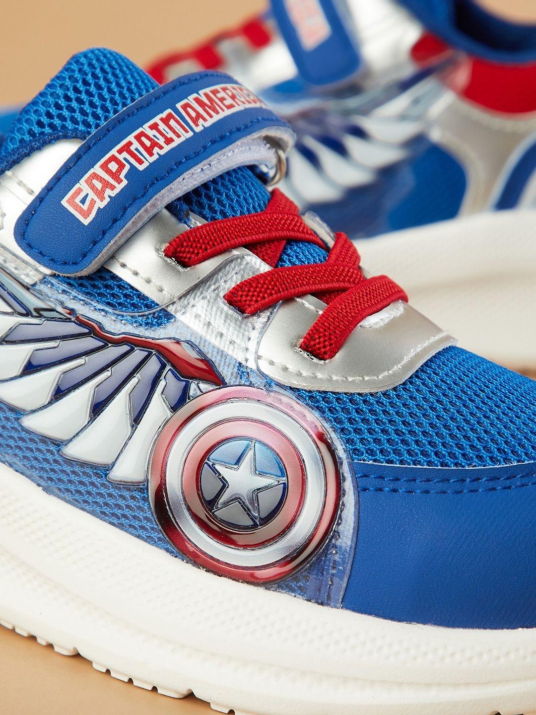 Buy Fame Forever By Lifestyle Boys Captain America PU Sneakers - Casual ...