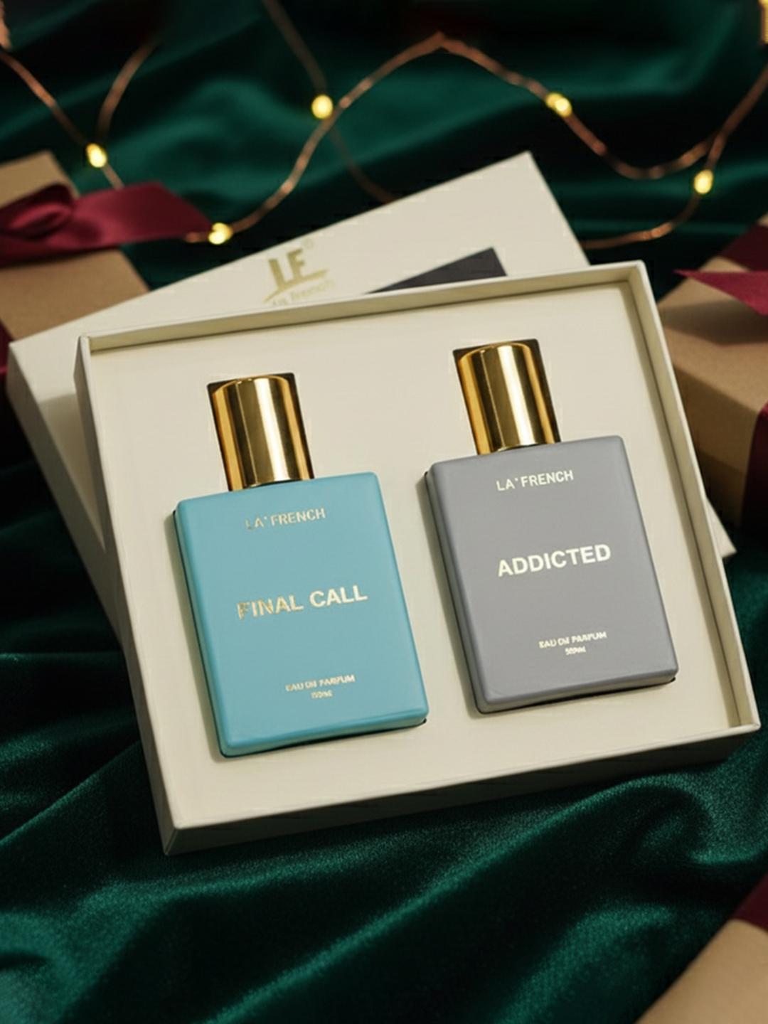 Buy La French Unisex Final Call & Addicted Premium Perfume Gift Set 50 ...
