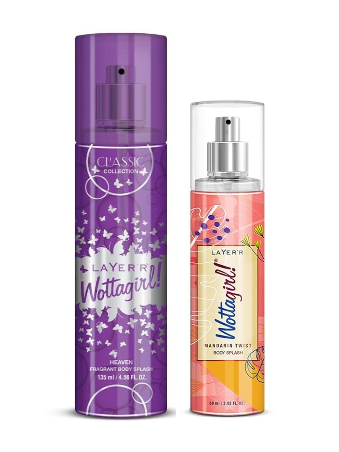 Buy LAYER'R WOTTAGIRL! Set Of 2 Classic Heaven Body Splash & French ...