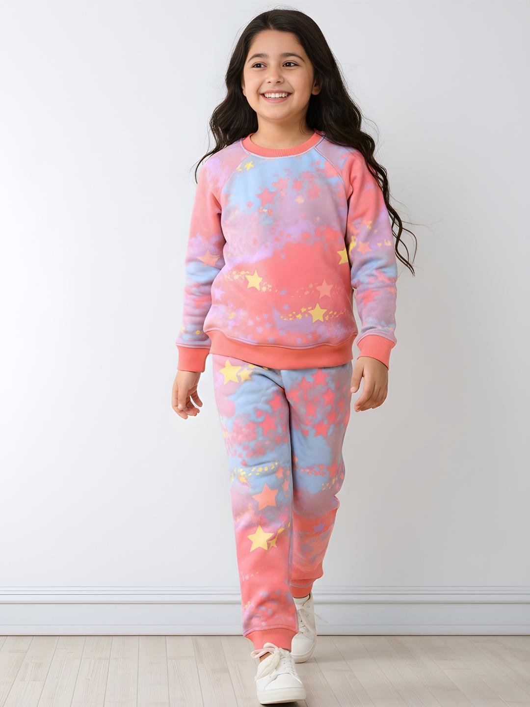 Buy Anthrilo Kids Girls Warm Fleece Clothing Set - Clothing Set for ...