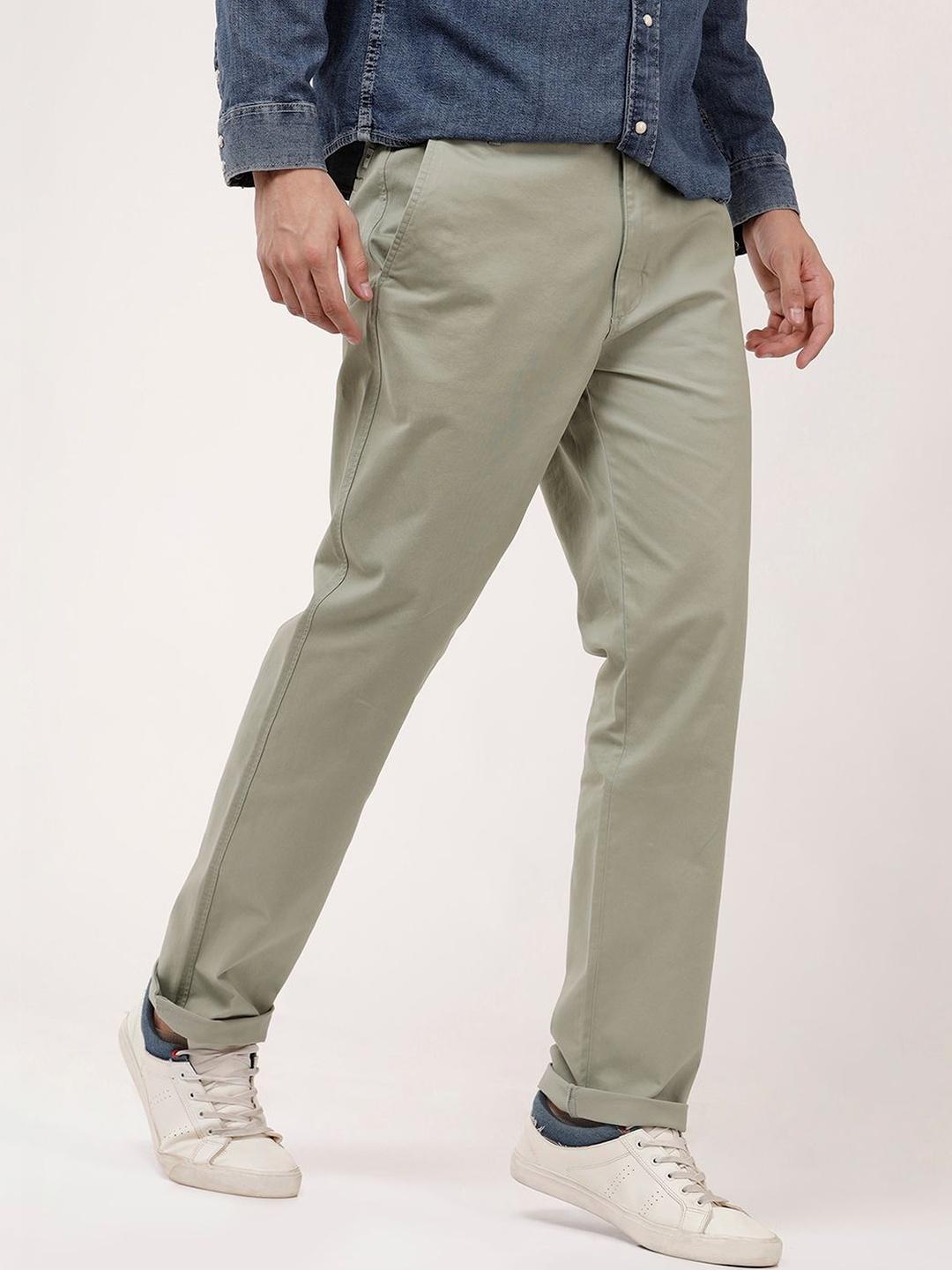 Buy Lee Men Chinos Trousers - Trousers for Men 38431659 | Myntra