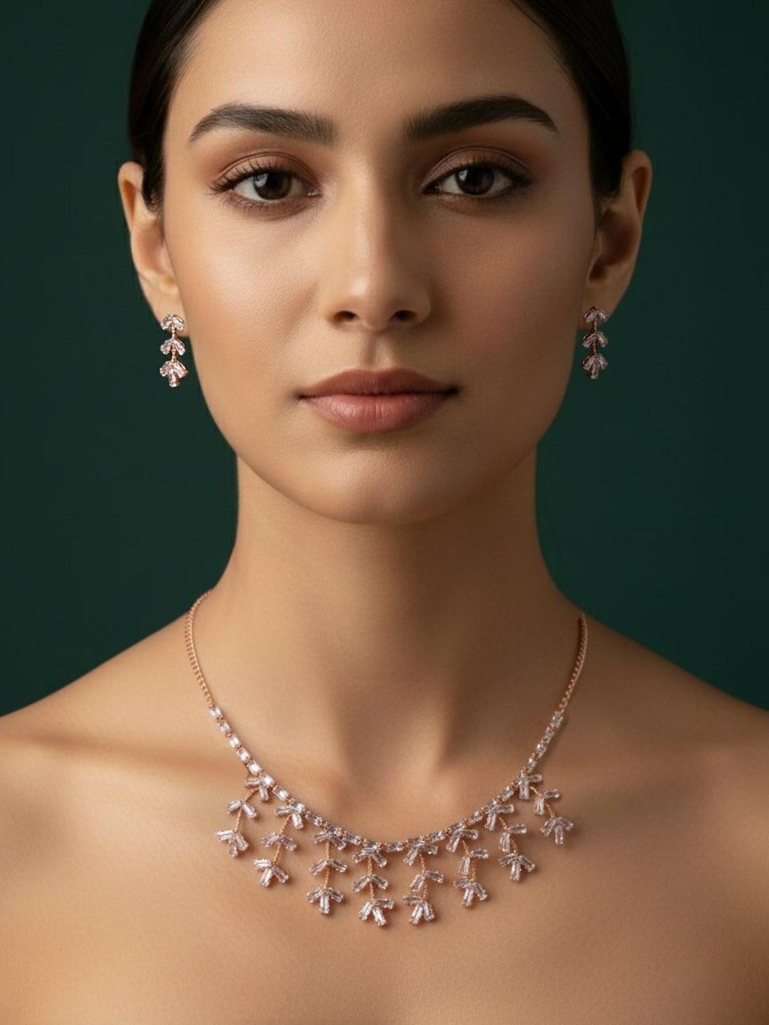 Buy DURATI Rose Gold Plated Antique Necklace - Necklace And Chains for ...