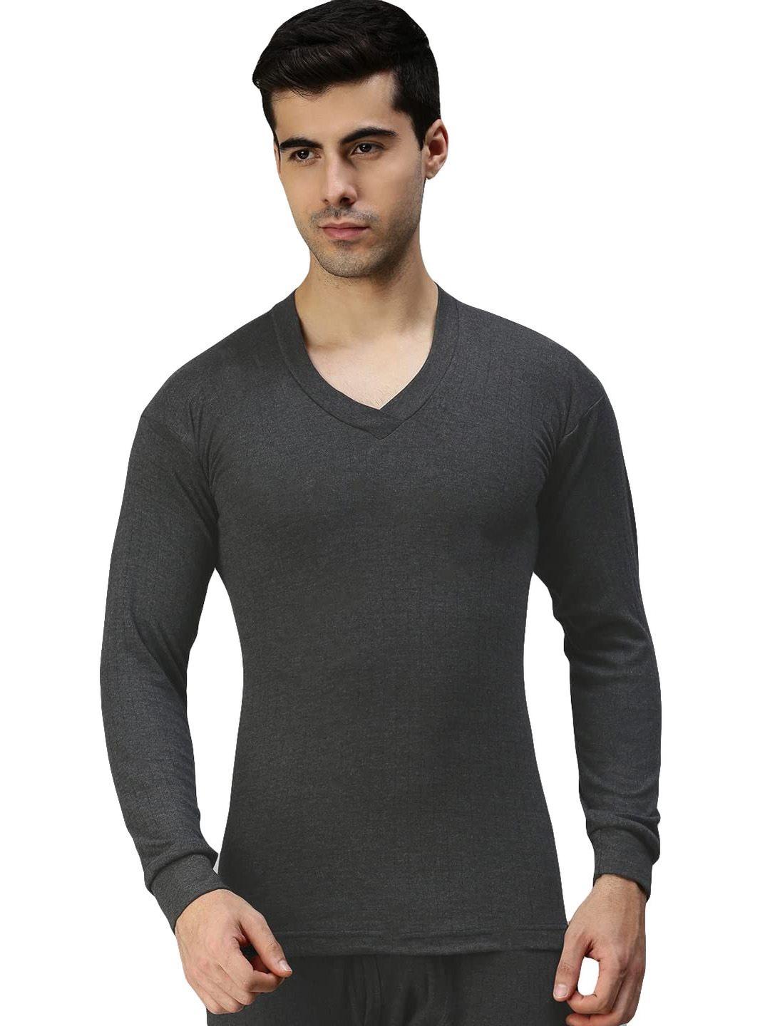 Buy AMUL COMFY V Neck Thermal Tops - Thermal Tops for Men 38459015 | Myntra