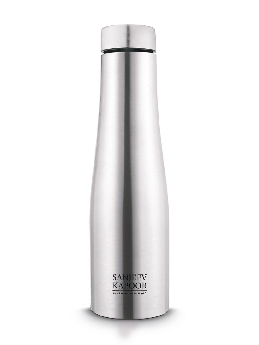 Buy Classic Essentials Silver Toned Single Stainless Steel Solid Water ...