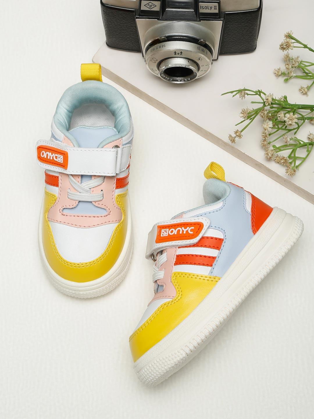 Buy ONYC Kids Comfortable & Lightweight Lace Free Sneakers - Casual ...