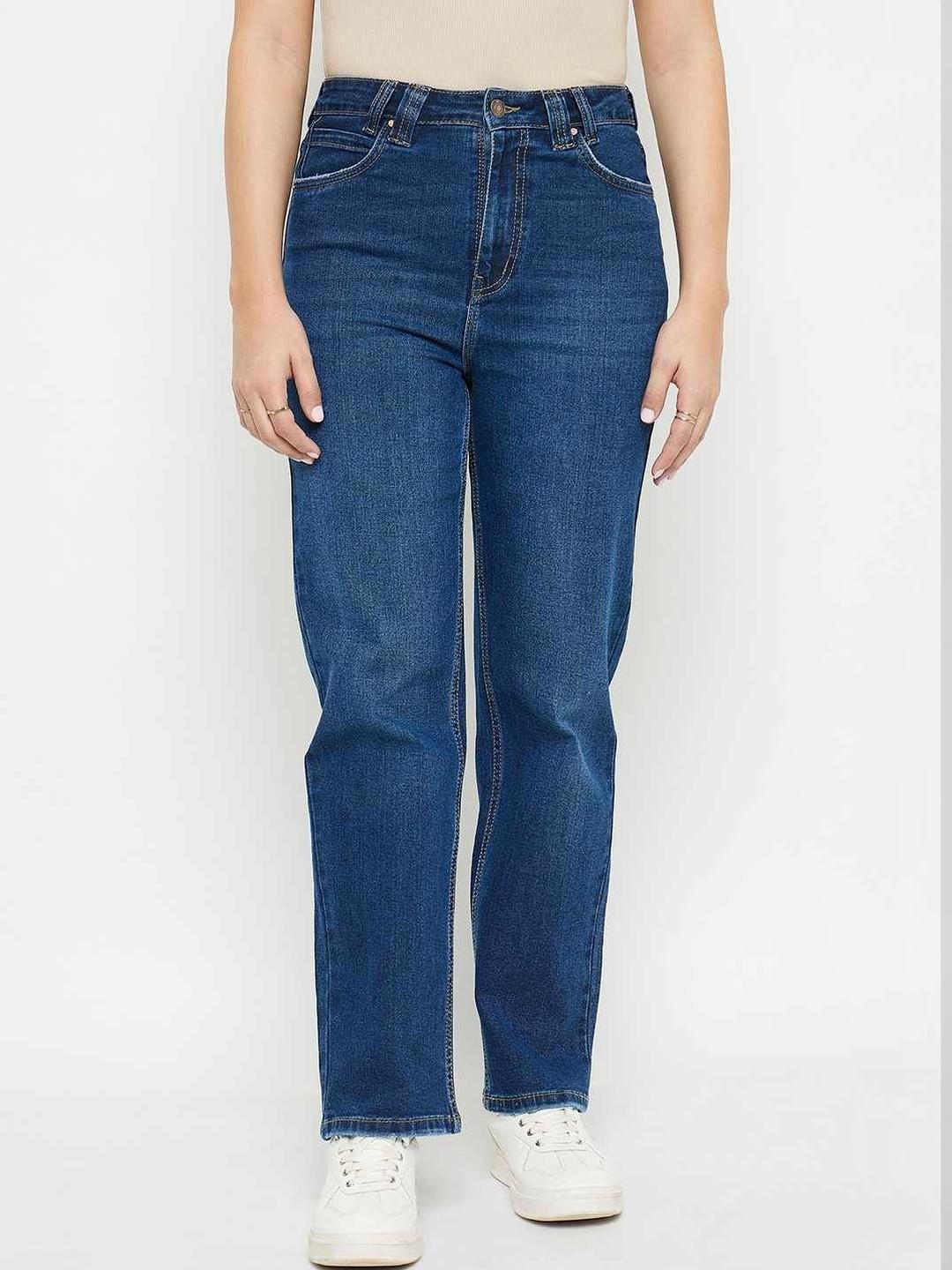 Buy Madame Women Straight Fit Mid Rise Jeans - Jeans for Women 38499915 ...