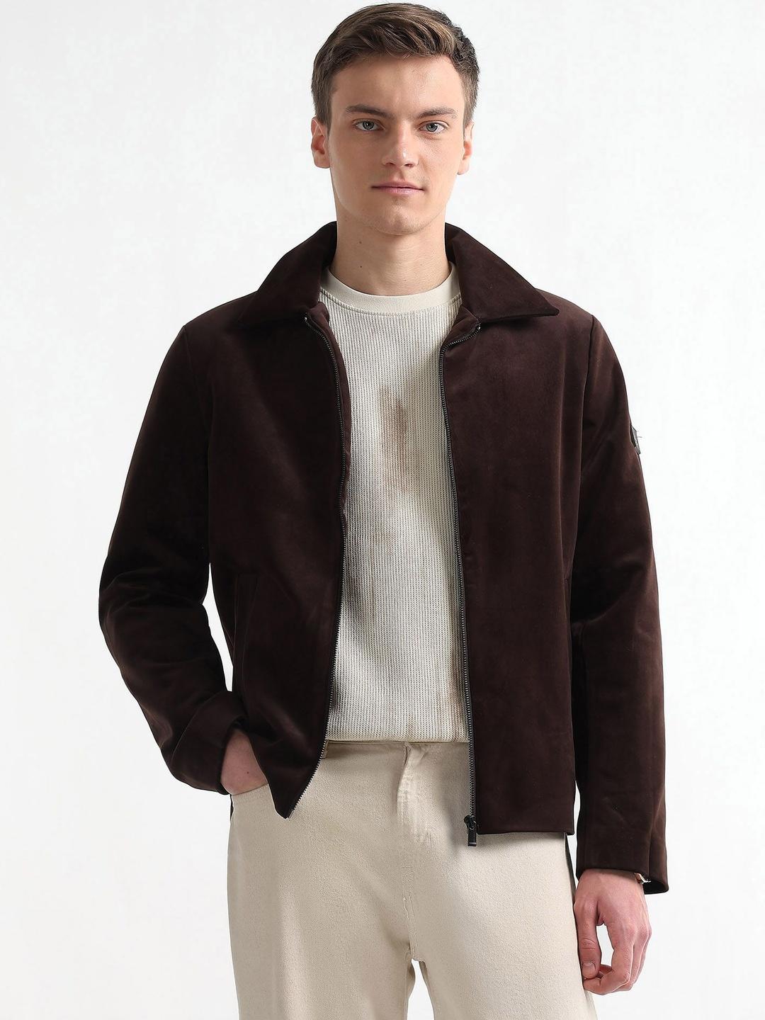 Buy Arrow Men Bomber Jacket - Jackets for Men 38489734 | Myntra