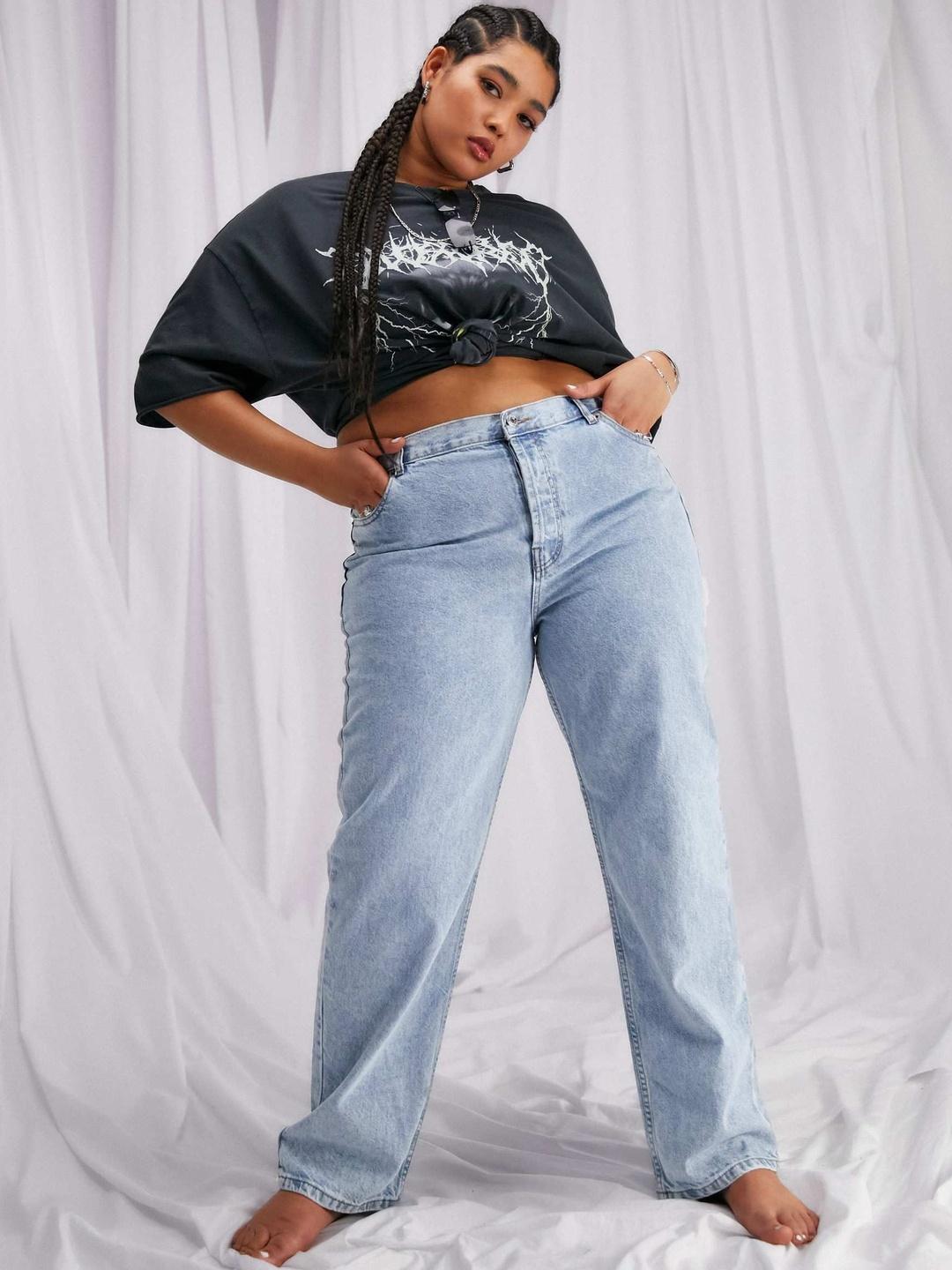 Buy R.Code By The Roadster Life Co. Women Jean Relaxed Fit High Rise ...