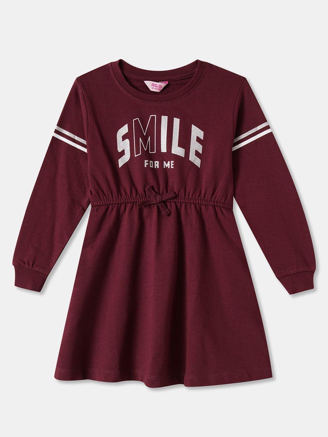 Buy R&B Print A Line Dress - Dresses for Girls 38532739 | Myntra