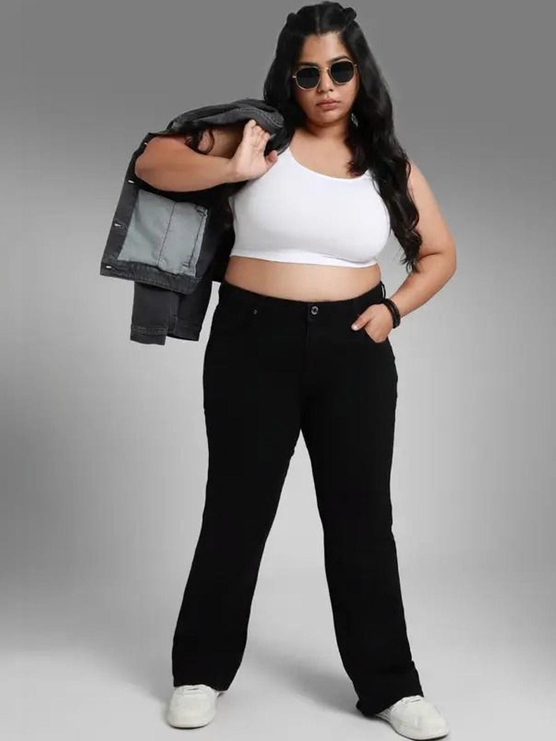 Buy R.Code By The Roadster Life Co. Women Jean Relaxed Fit High Rise ...