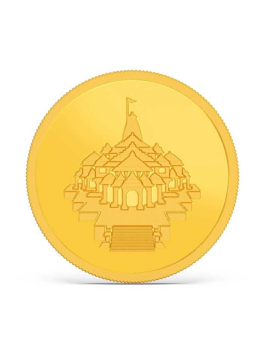 Buy CANDERE A KALYAN JEWELLERS COMPANY 24 KT 999 Gold Coin 10 G - Gold ...