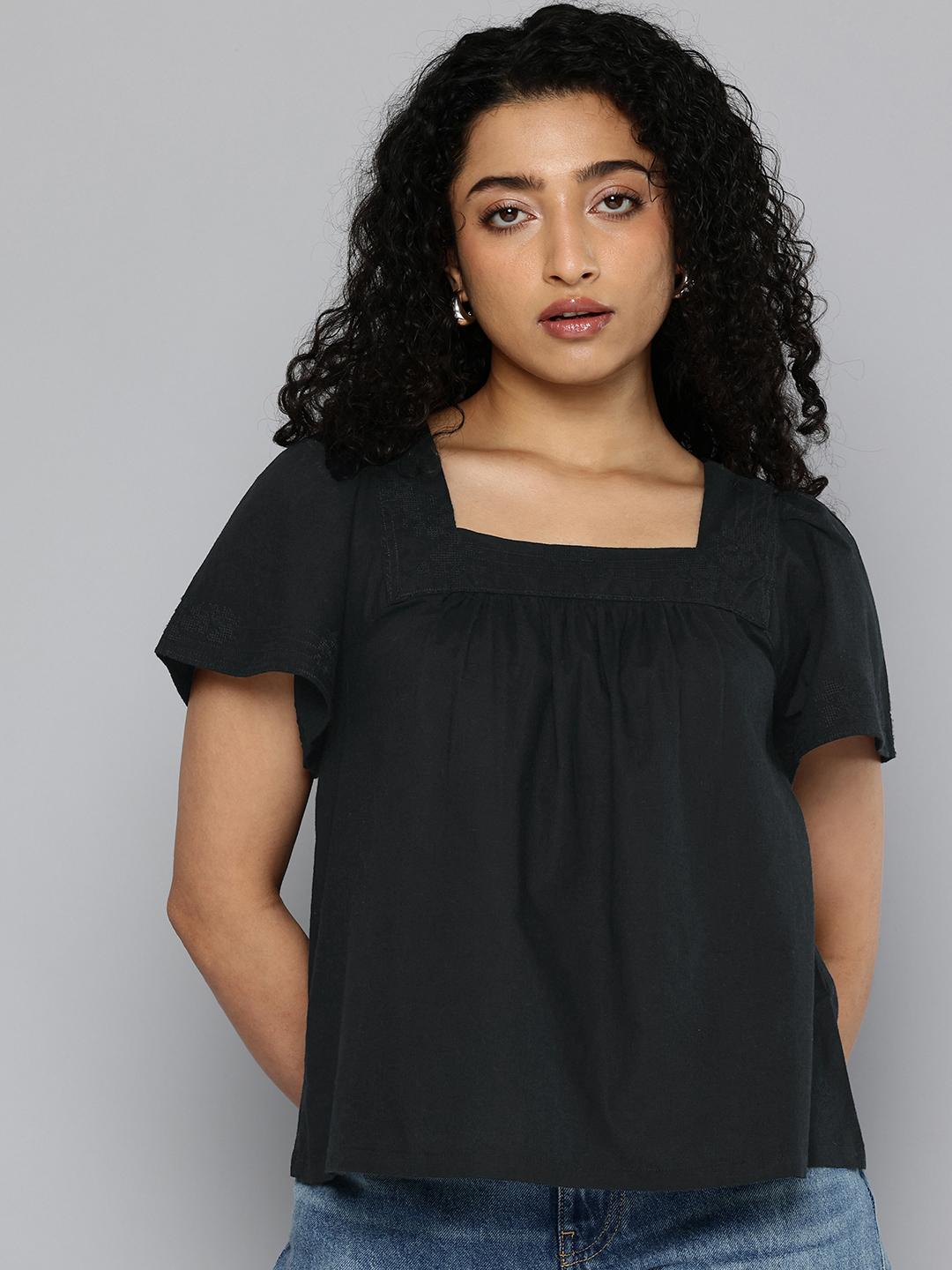 Buy Levis Embroidered Extended Sleeves Top - Tops for Women 33376880 ...