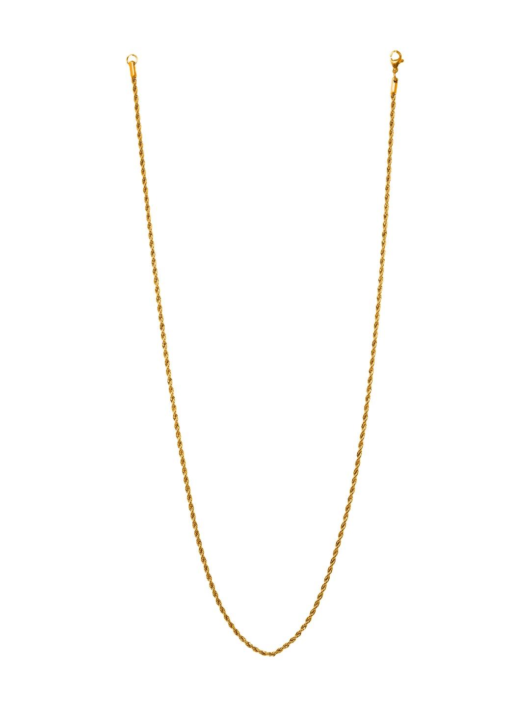Buy GOLD CASH Brass Gold Plated Chain - Necklace And Chains for Women ...