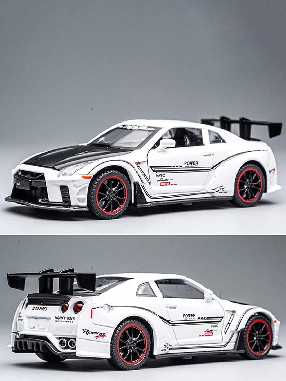 Buy PINQUE 1:32 R35 GTR Supra Kids Toy Car Vehicles - Toy Vehicles for ...