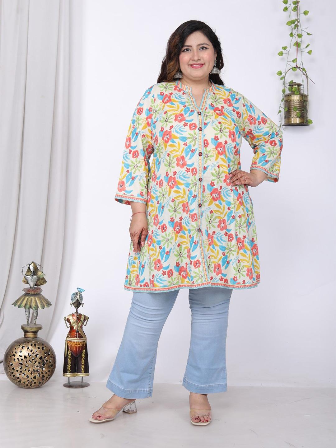 Buy Swasti Ethnic Motifs Print A Line Dress - Dresses for Women ...