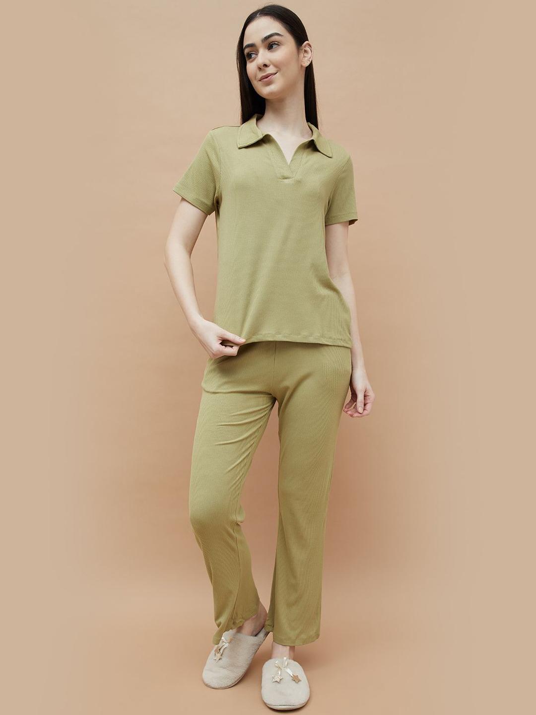 Buy Ginger By Lifestyle Women Night Suit - Night Suits for Women ...