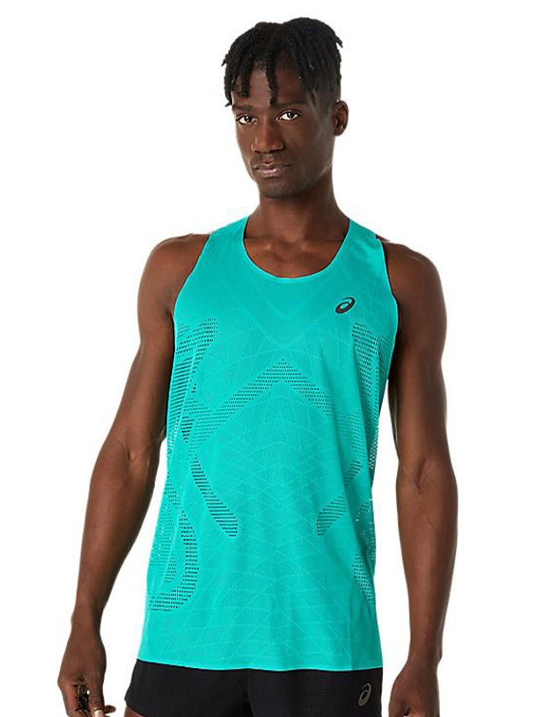 Buy ASICS Men Self Design Round Neck T Shirt - Tshirts for Men 32779877 ...