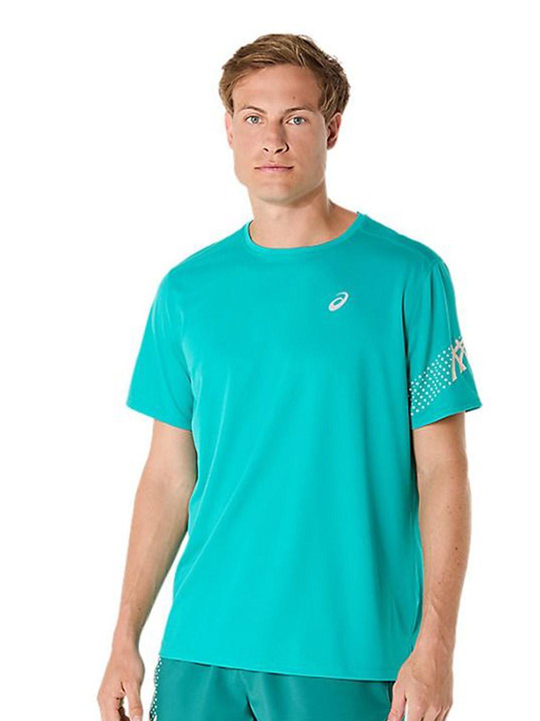 Buy ASICS Men Solid Round Neck T Shirt - Tshirts for Men 32779170 | Myntra