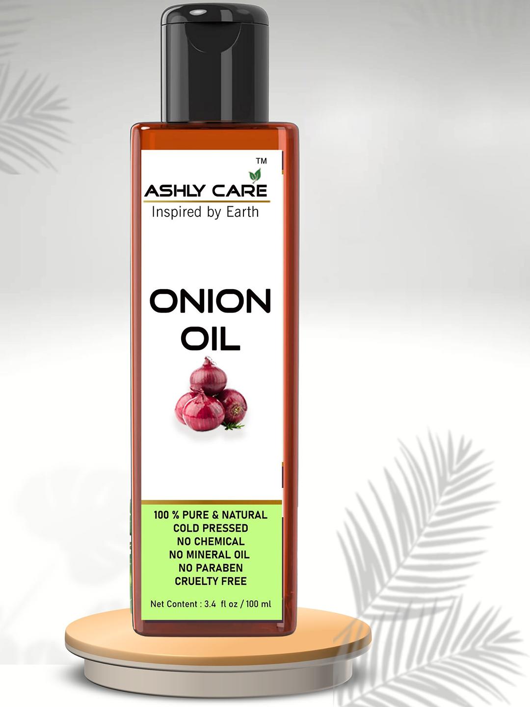 Buy ASHLY CARE Cold Pressed Hair Fall Control Onion Hair Oil With ...