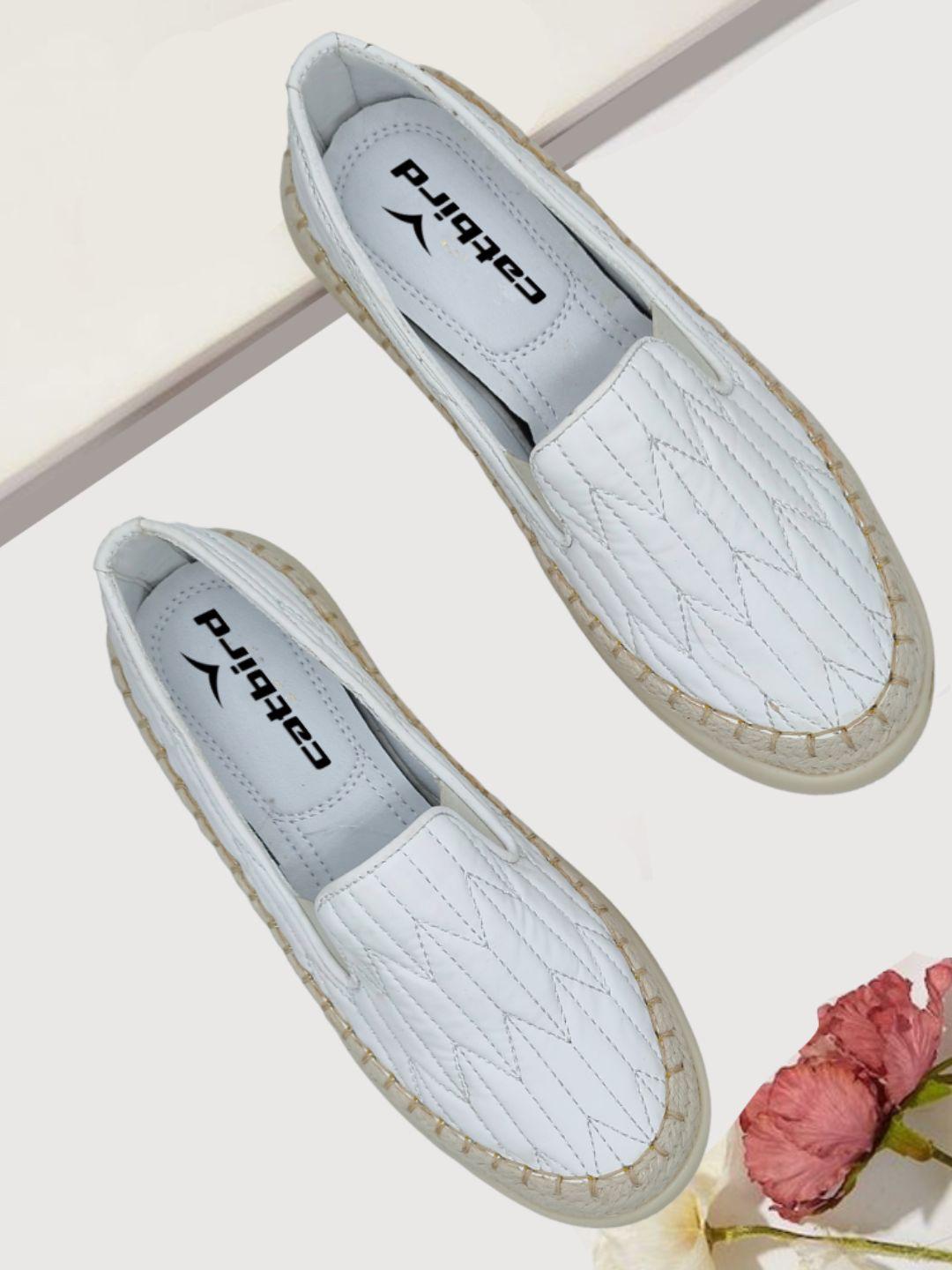 Buy CATBIRD Women Woven Design Round Toe Orthotic Friendly Espadrilles ...