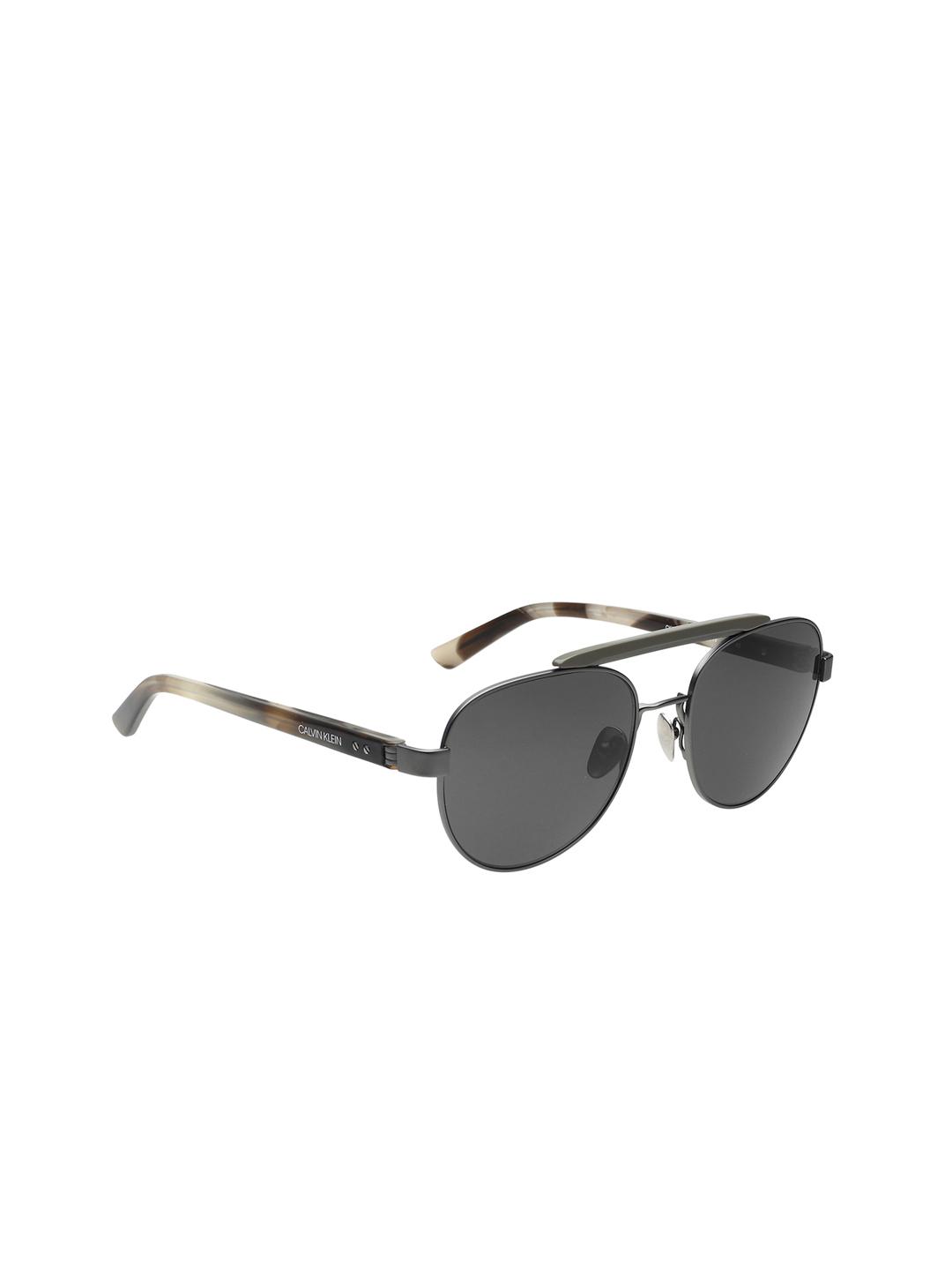 Buy Calvin Klein Unisex Aviator Sunglasses With UV Protected Lens Ck ...