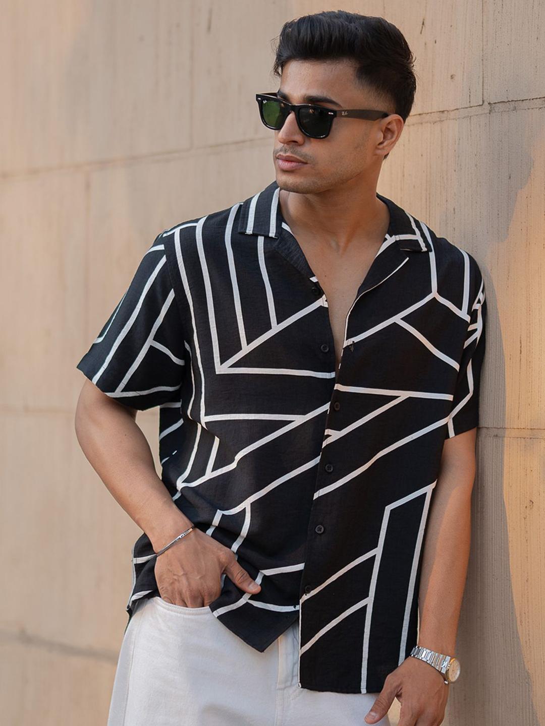 Buy Powerlook Men Opaque Printed Casual Shirt - Shirts for Men 32854171 ...