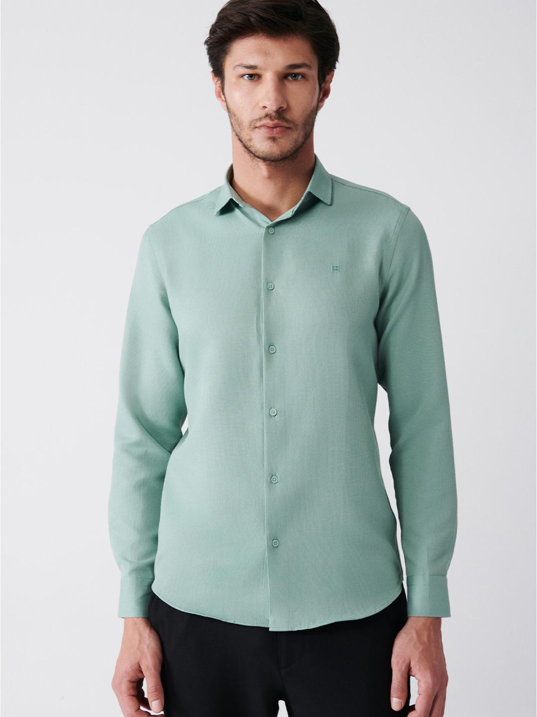 Buy AVVA Men Opaque Casual Shirt - Shirts for Men 32943282 | Myntra