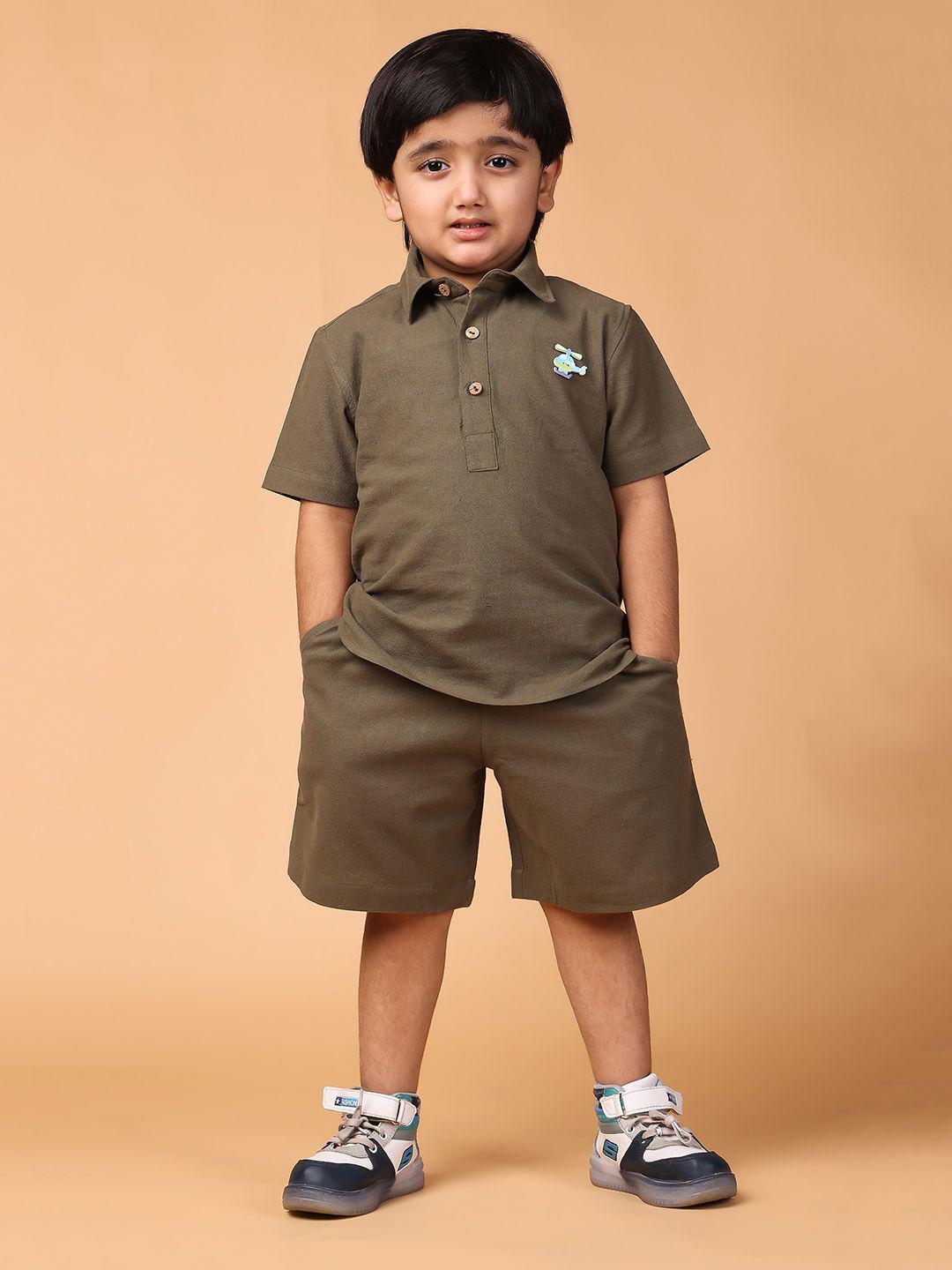 Buy Piccolo Piglet Boys Shirt With Shorts - Clothing Set for Boys ...