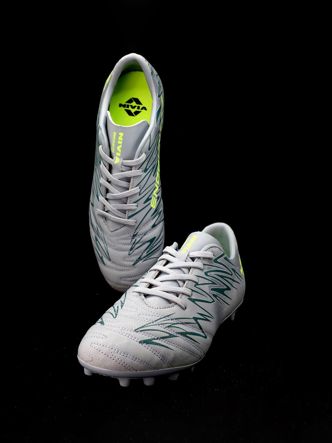 Buy Nivia Men Grey Encounter MG 11 Futsal Shoe - Sports Shoes for Men ...