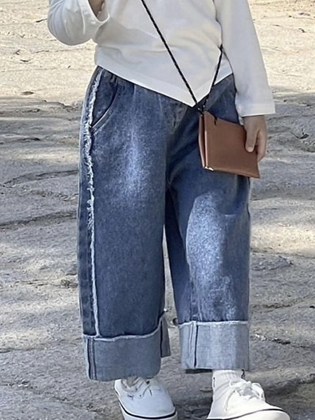 Buy LULU & SKY Girls Straight Fit High Rise Highly Distressed Heavy ...