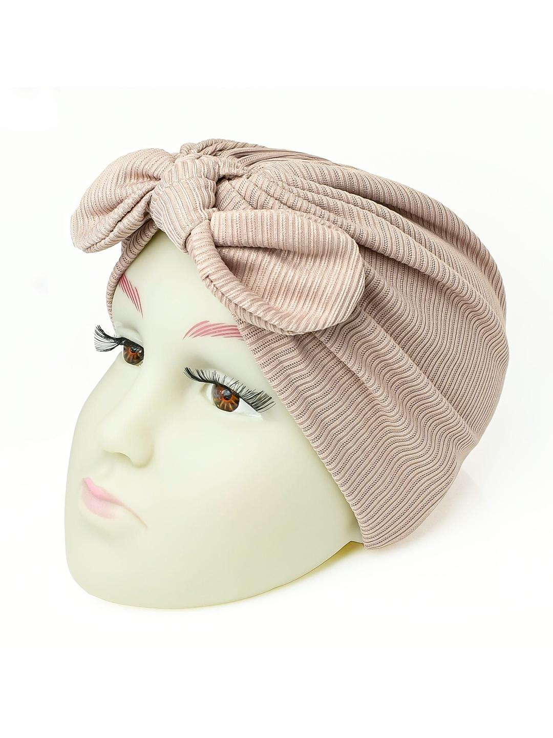 Buy THE LITTLE LOOKERS Kids Soft Hosiery Turban Bow Knot Cap - Caps for ...