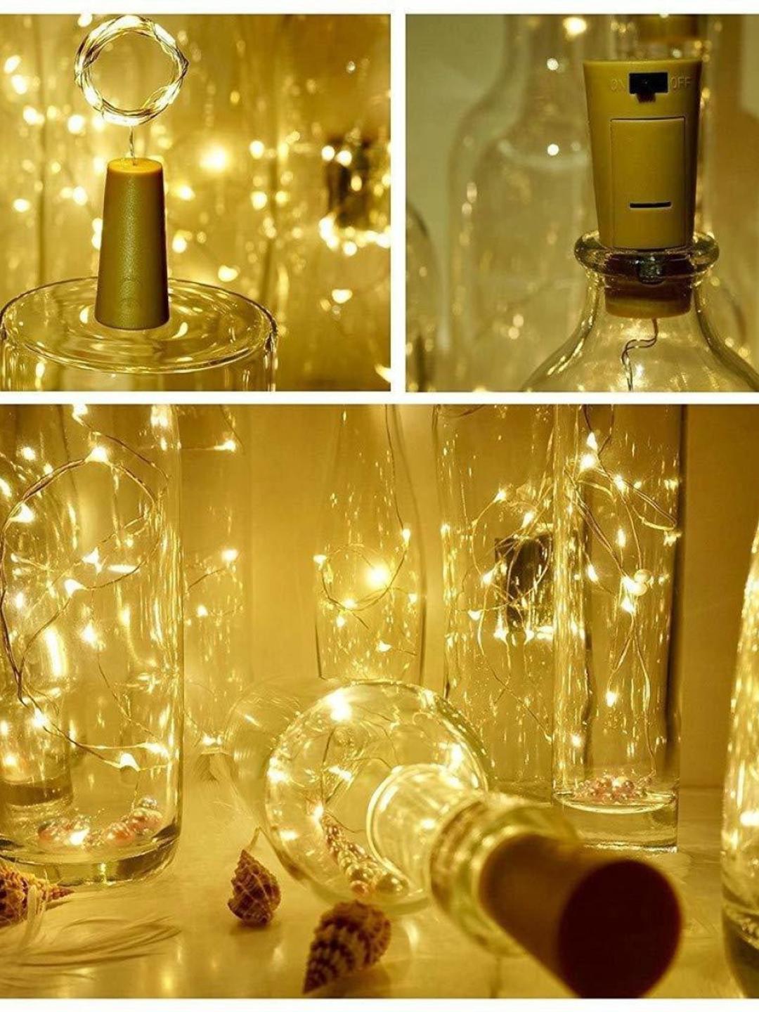 Buy SPARK WORLD Yellow Rice Shape String Lights - String Lights for ...
