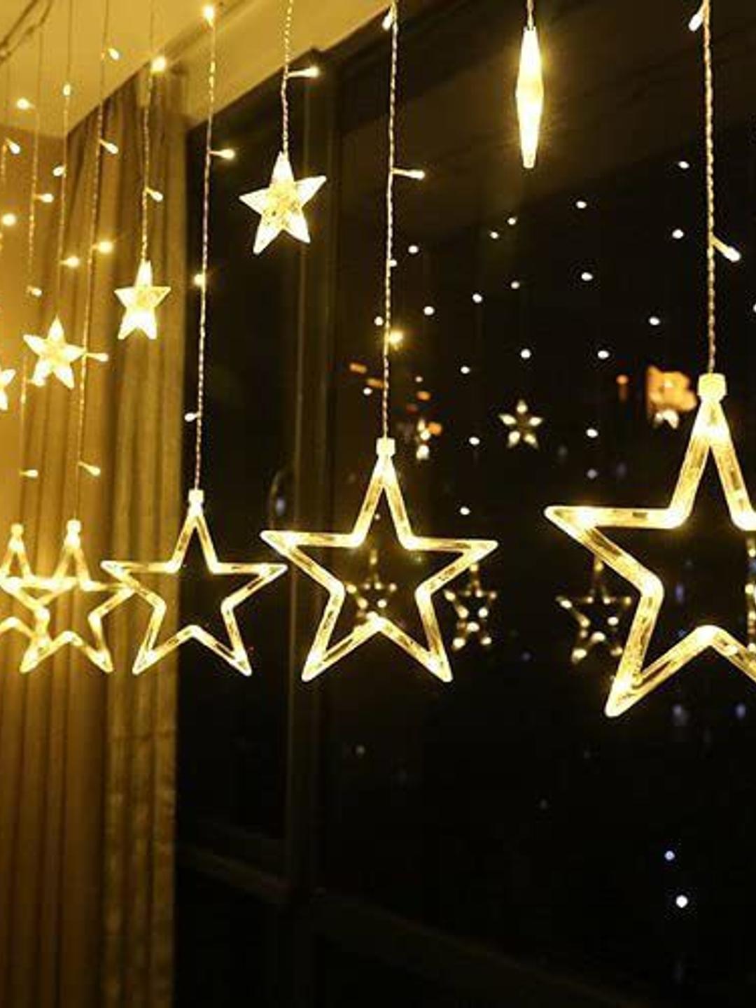 Buy SPARK WORLD 3.5m Warm Yellow More Than 360 LEDs Star Bulb String ...