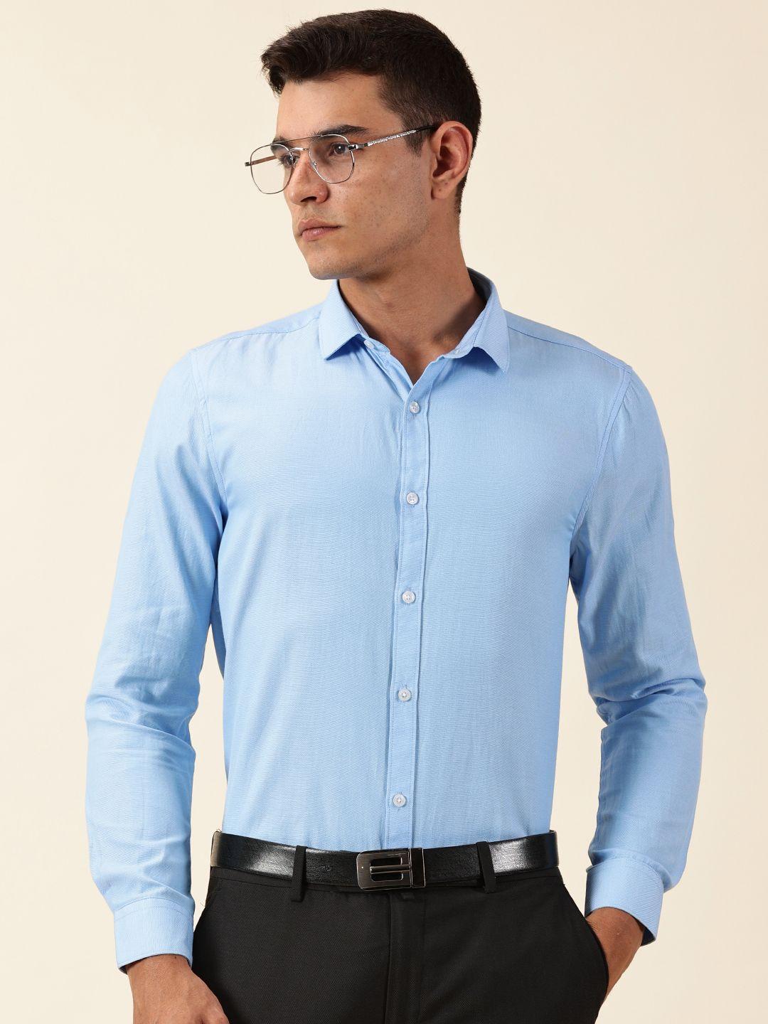 Buy INVICTUS Men Original Slim Fit Opaque Formal Shirt - Shirts for Men ...
