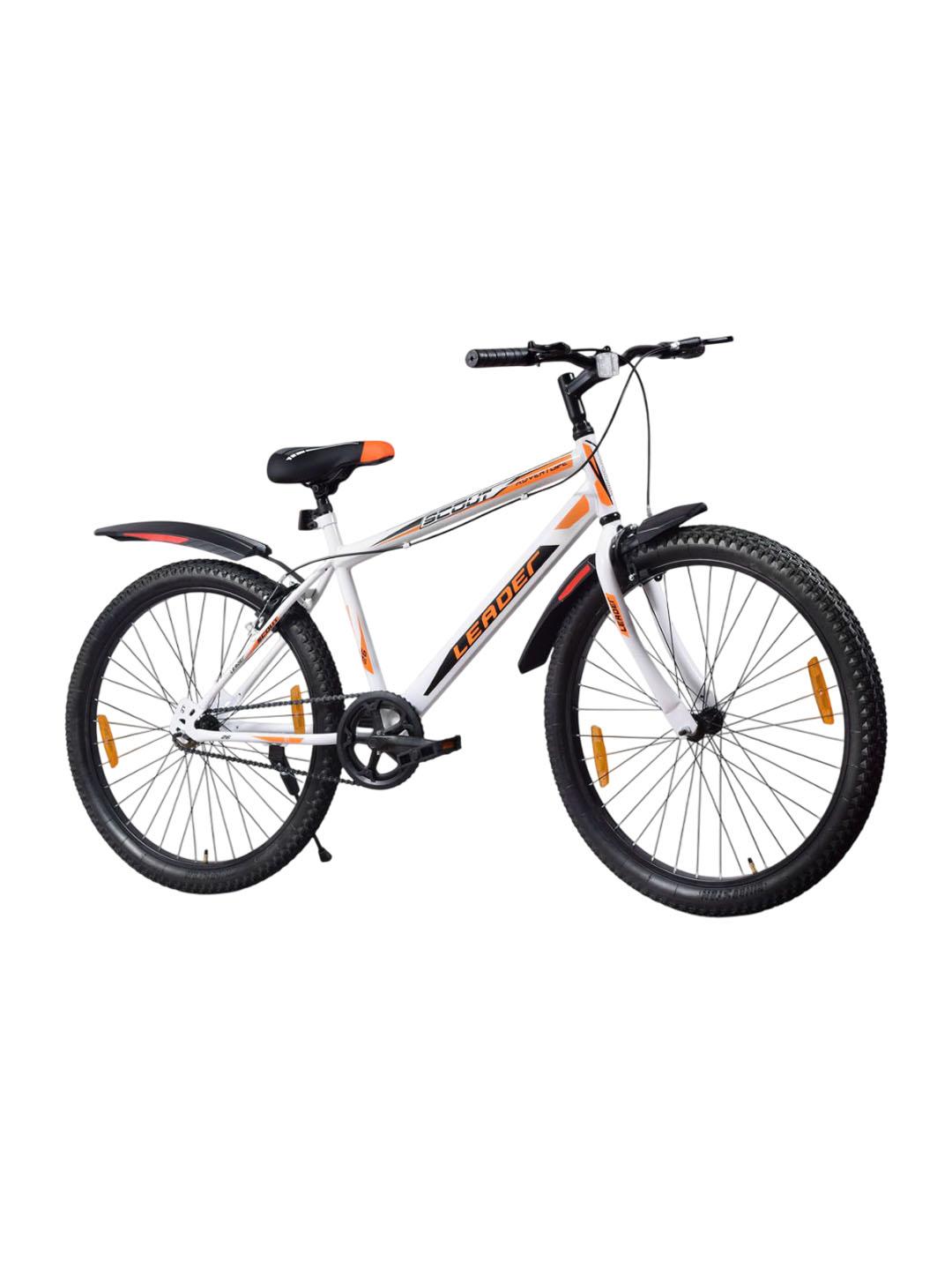 Buy LEADER Scout MTB 26T Mountain Bicycle Without Gear Single Speed ...