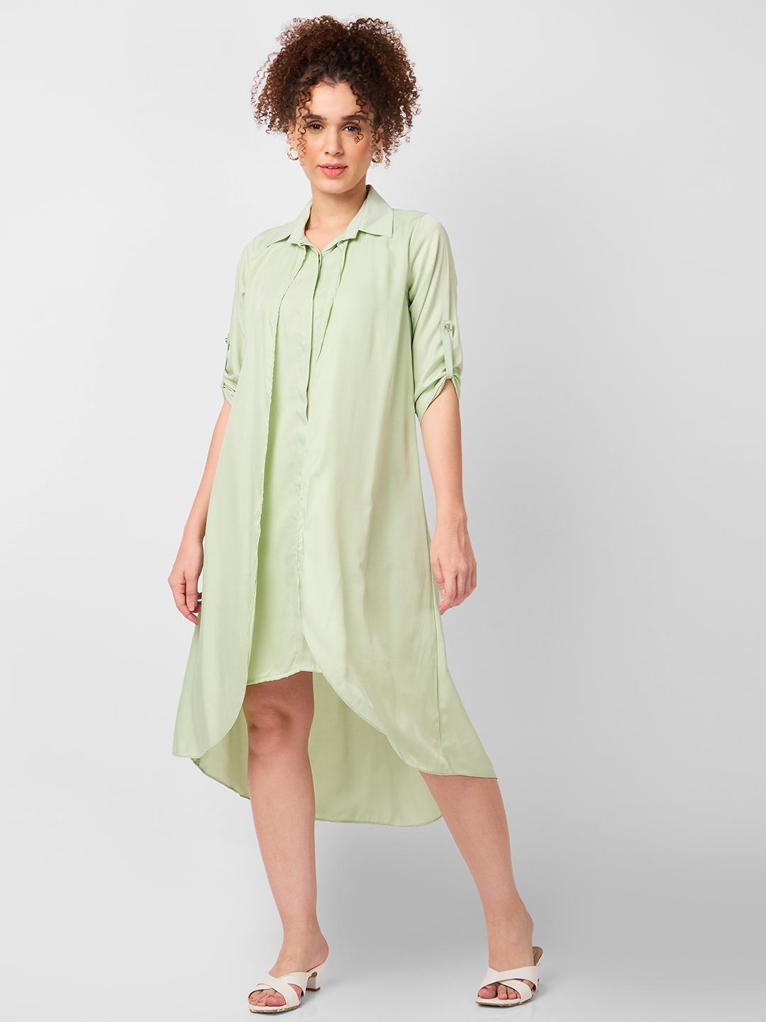 Buy Iti Shirt Midi Dress - Dresses for Women 32429117 | Myntra