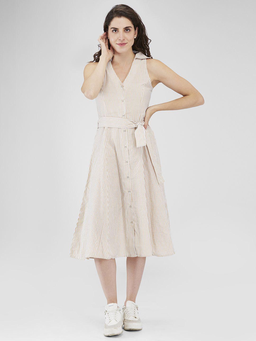 Buy Iti Striped Shirt Midi Dress - Dresses for Women 32429178 | Myntra