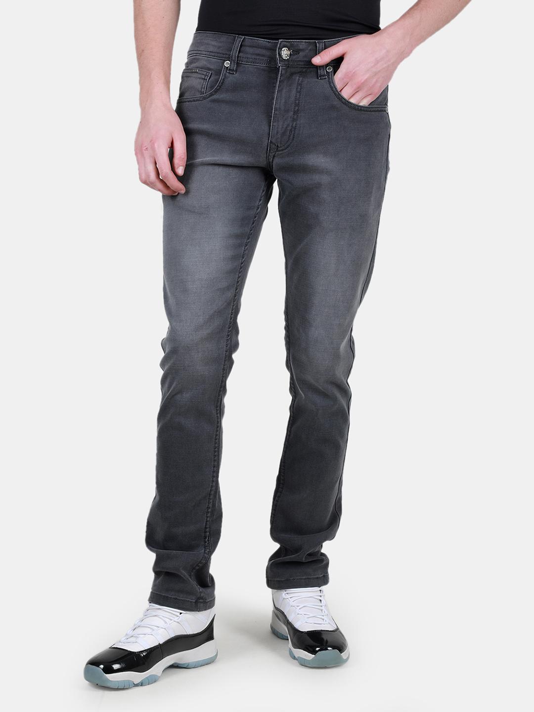 Buy Duke Men Slim Fit Low Distress Heavy Fade Stretchable Jeans - Jeans ...
