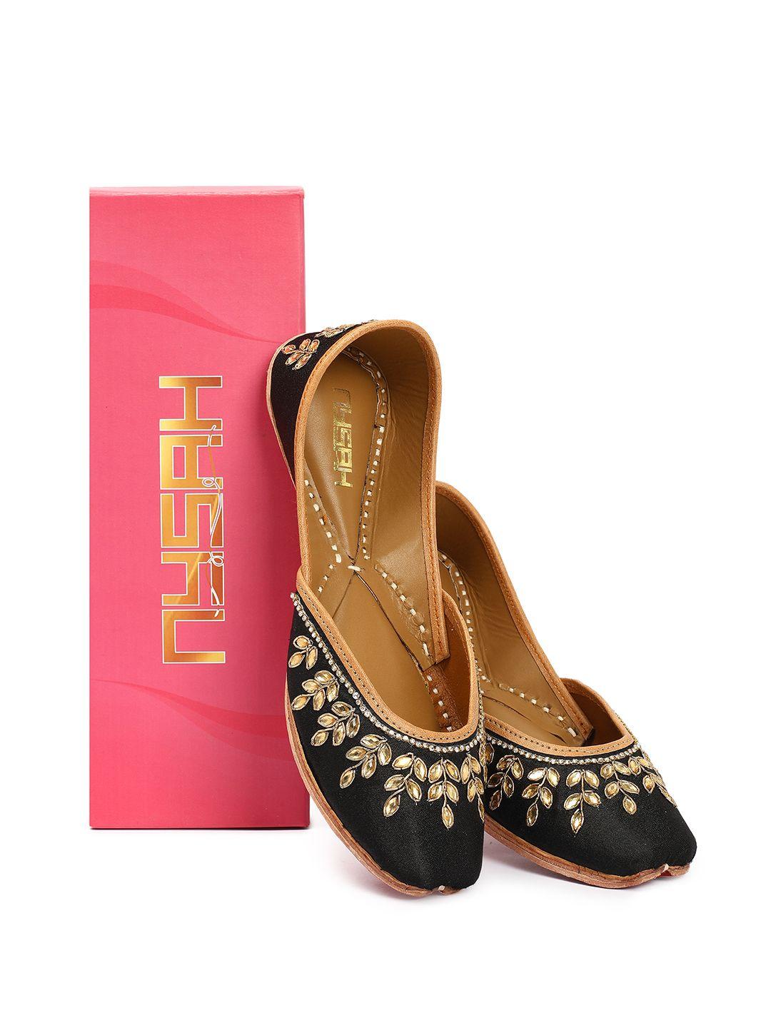 Buy Nysah Women Embellished Mojaris Flats - Flats for Women 32450806 ...