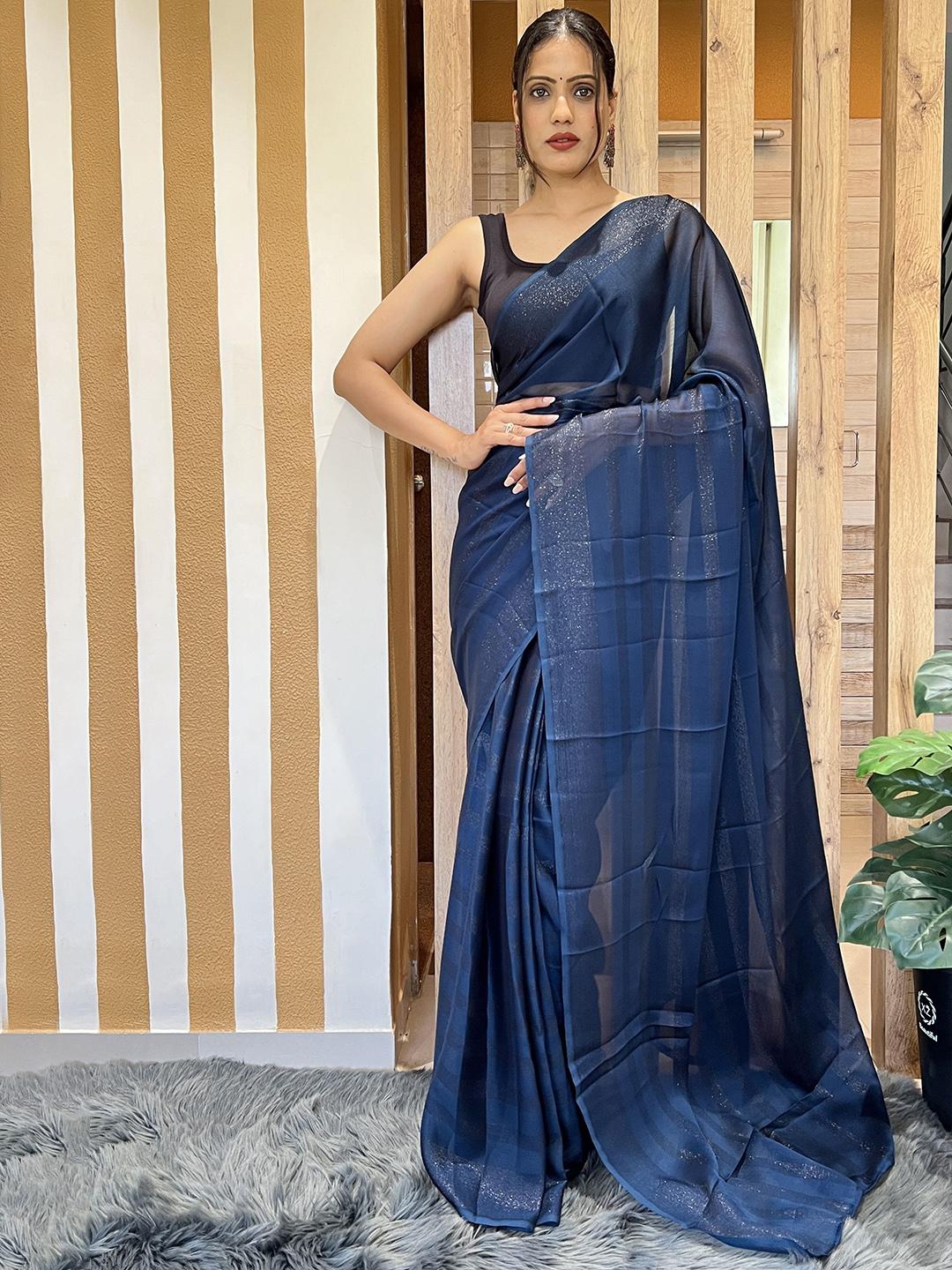 Buy Bansari Textiles Embellished Sequinned Saree - Sarees for Women ...