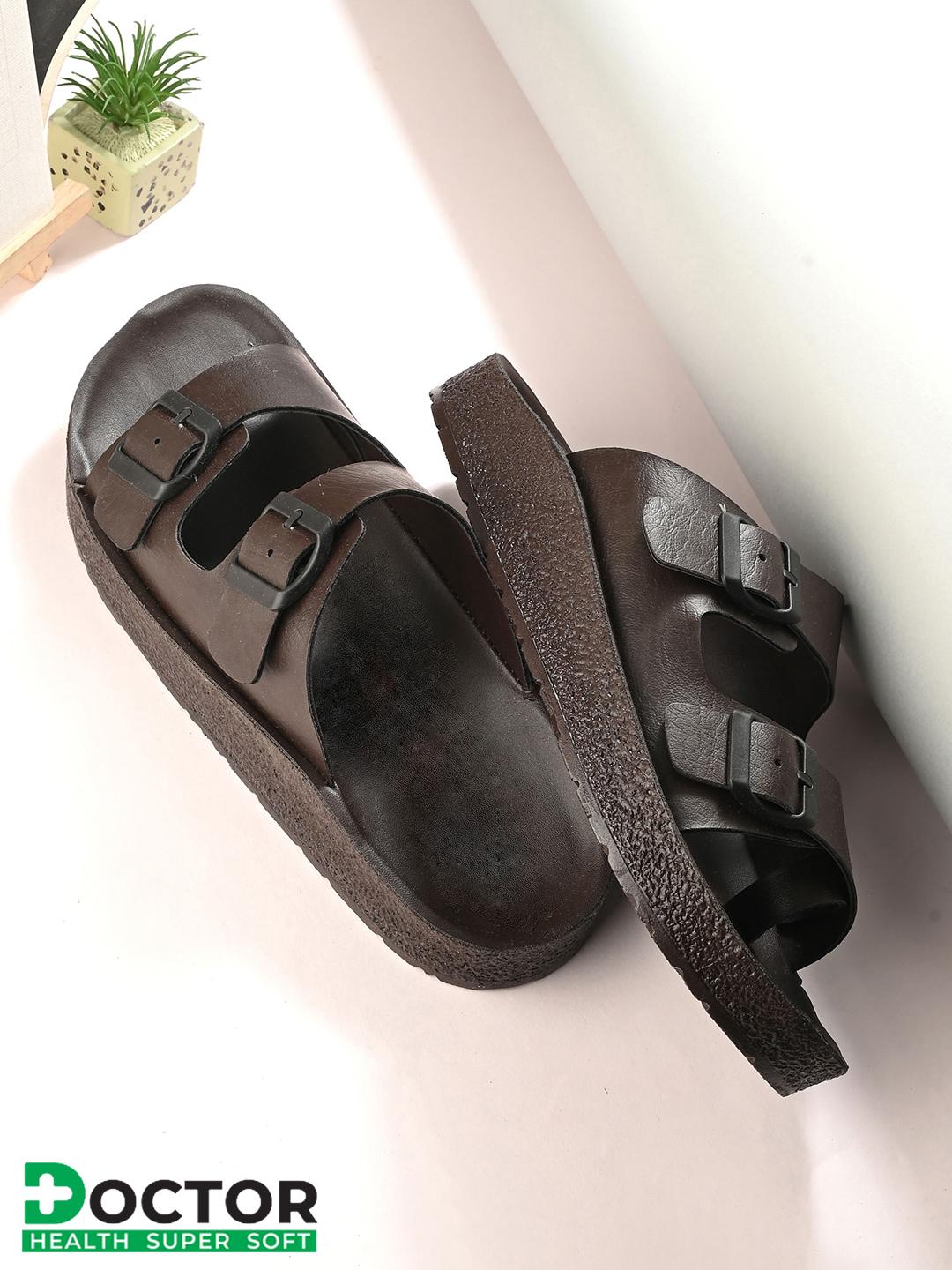 Buy DOCTOR HEALTH SUPER SOFT Men Comfort Sandals - Sandals for Men ...