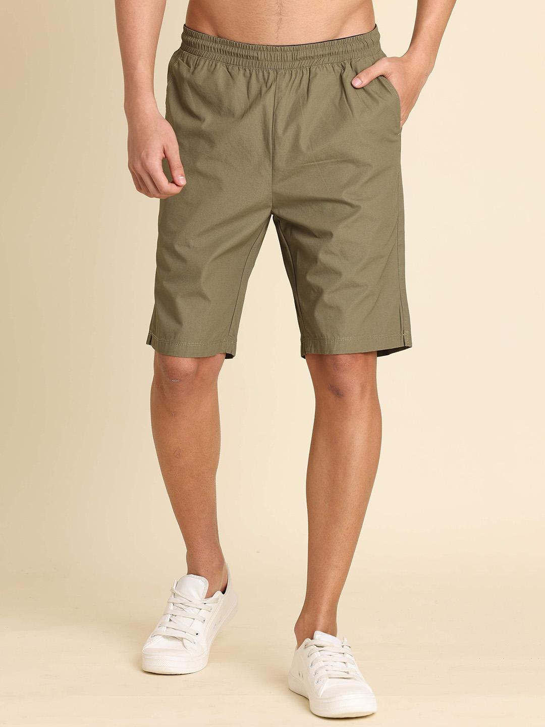 Buy RIGS AND RAGS Men Cotton Regular Fit Mid Rise Shorts - Shorts for ...