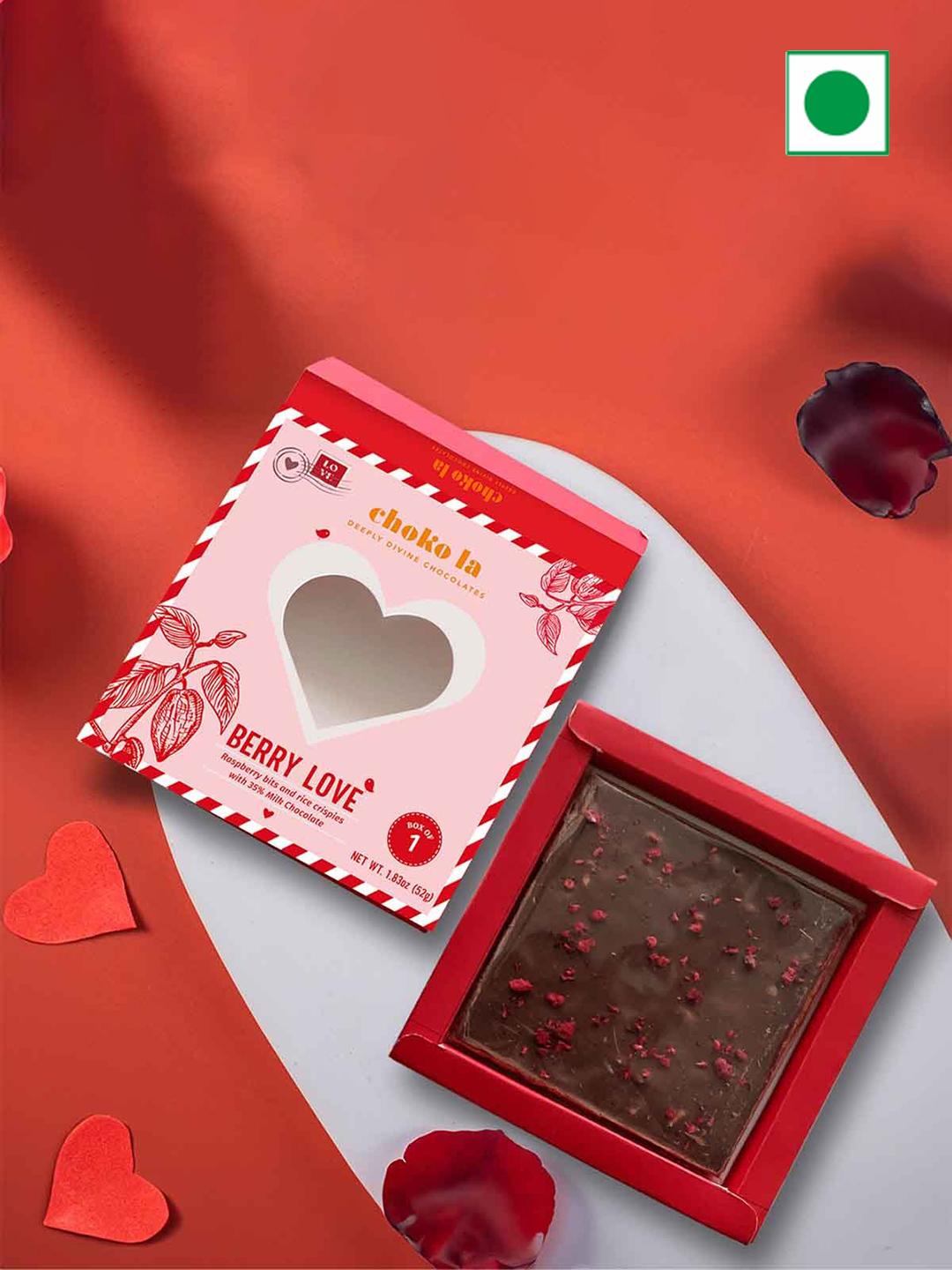 Buy Choko La Berry Love Chocolate 52g - Chocolates for Unisex 32525874 ...