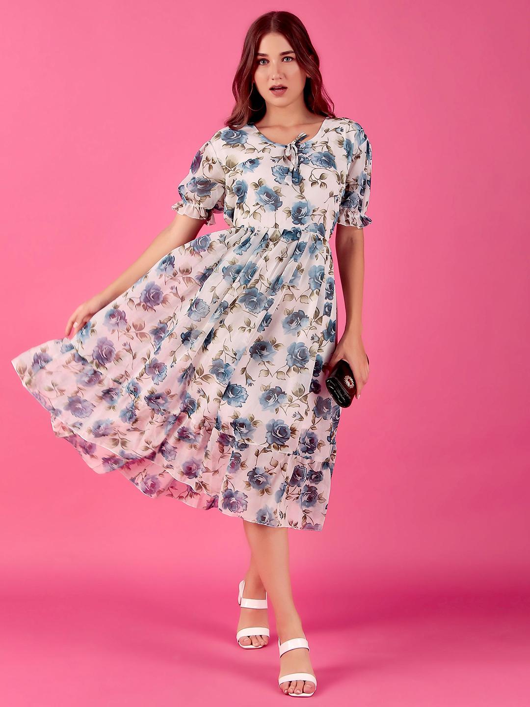 Buy KASHIAN Women Floral Printed Dress - Dresses for Women 32581227 ...