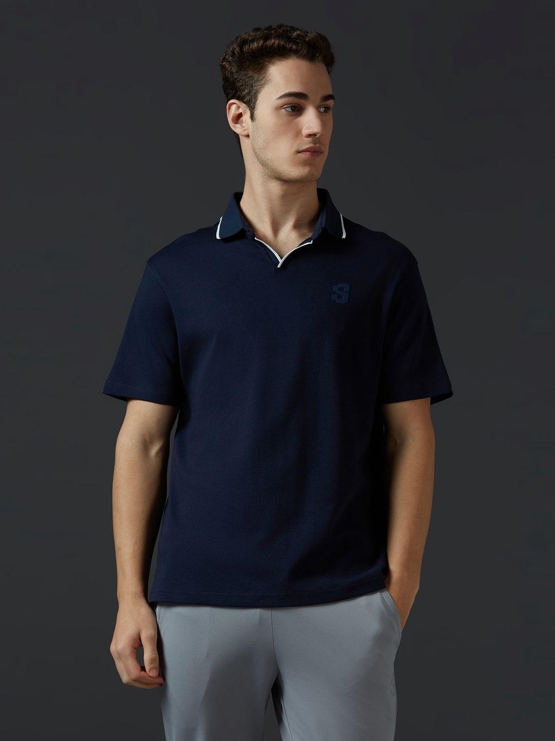 Buy Supa Men Solid Polo Collar Cotton T Shirt - Tshirts for Men ...